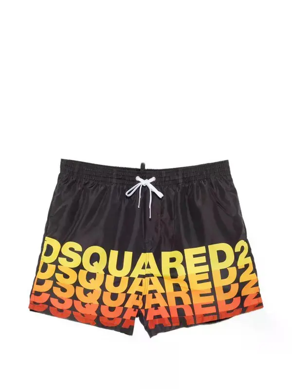 Dsquared2 Logo Swim Shorts - Black