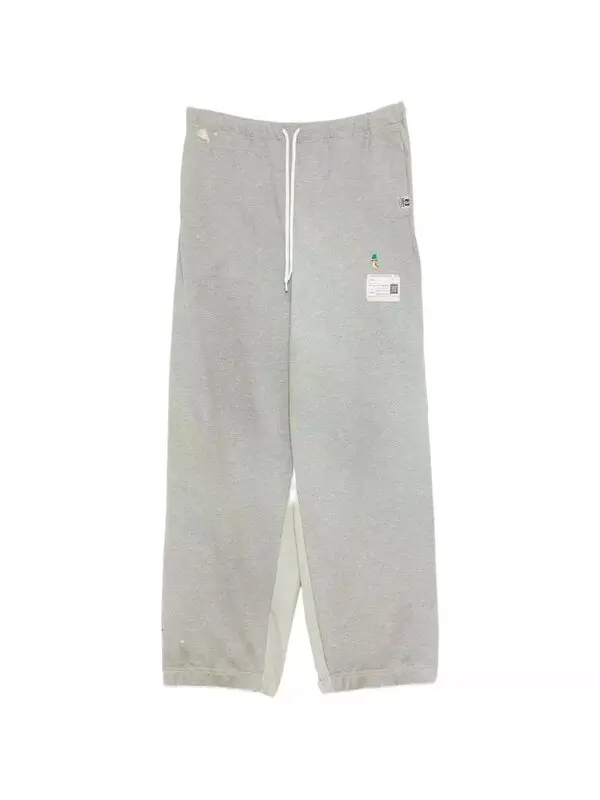 Mihara Yasuhiro Layered-hem Track Pants - Grey