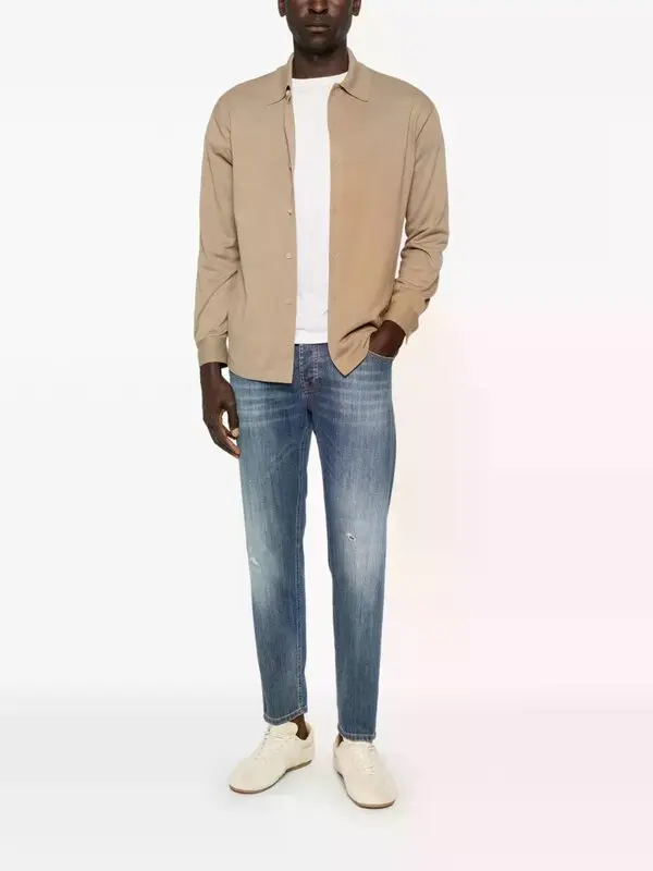 MICHAEL COAL Distressed Faded-effect Jeans