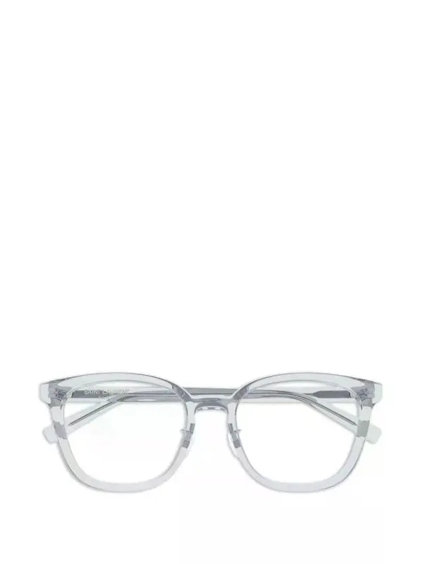 Saint Laurent Square-frame Glasses - Grey