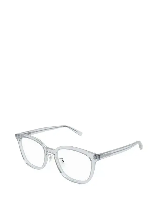 Saint Laurent Square-frame Glasses - Grey
