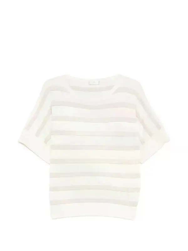 PANICALE Striped Knit T-shirt