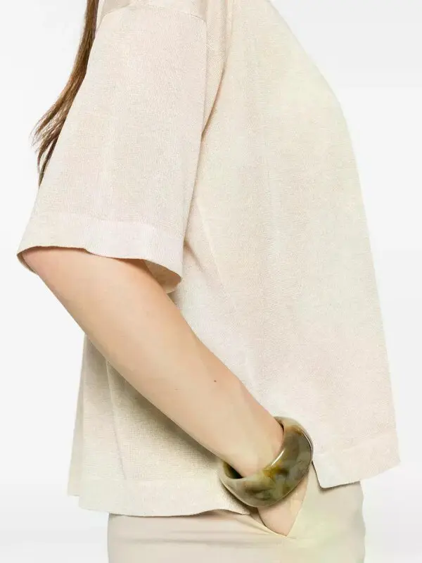 PANICALE Crewneck T-shirt With Short Sleeves