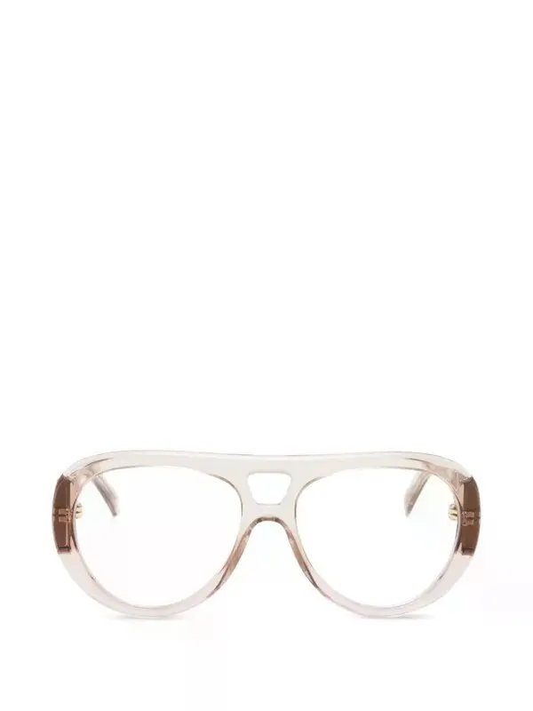 Givenchy Aviator Frame Glasses - Neutrals