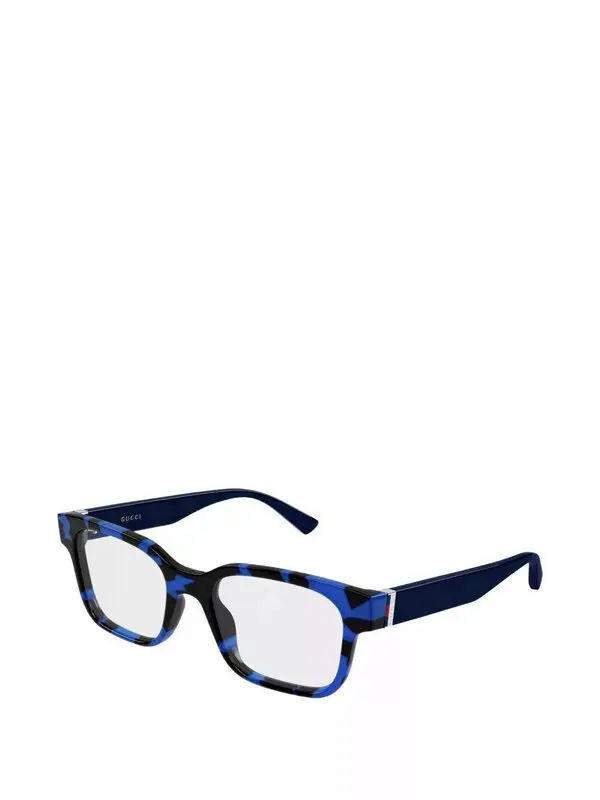 Gucci Rectangle Frame Glasses - Blue