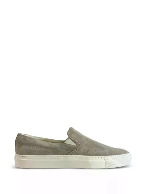 COMMON PROJECTS Minimalist Suede Slip-on Sneakers