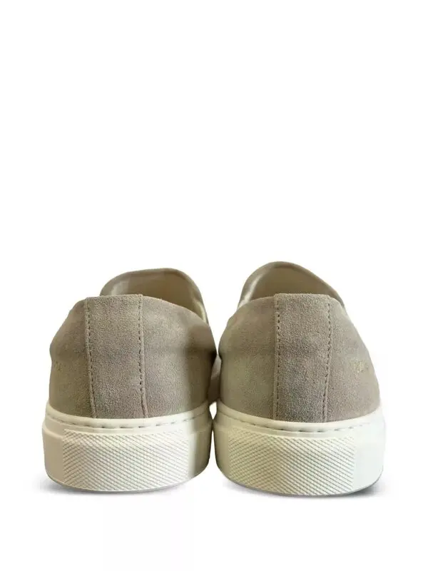 COMMON PROJECTS Minimalist Suede Slip-on Sneakers