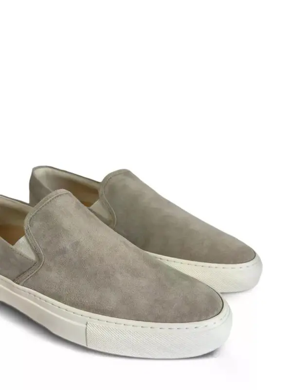 COMMON PROJECTS Minimalist Suede Slip-on Sneakers