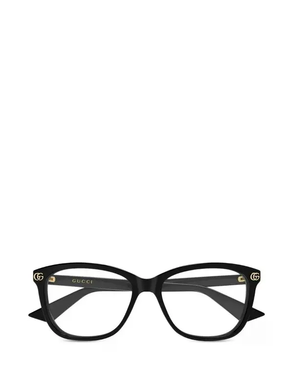 Gucci Double G Cat-eye Glasses - Black