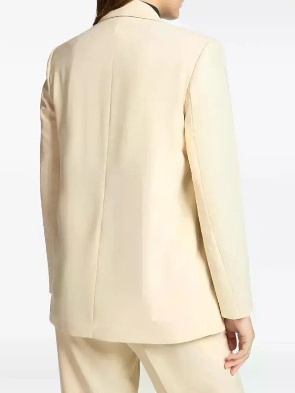 ELENA MIRÒ Shawl Lapel Open-front Blazer