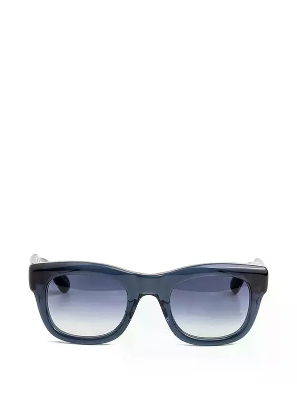 Matsuda Square Frame Sunglasses - Blue
