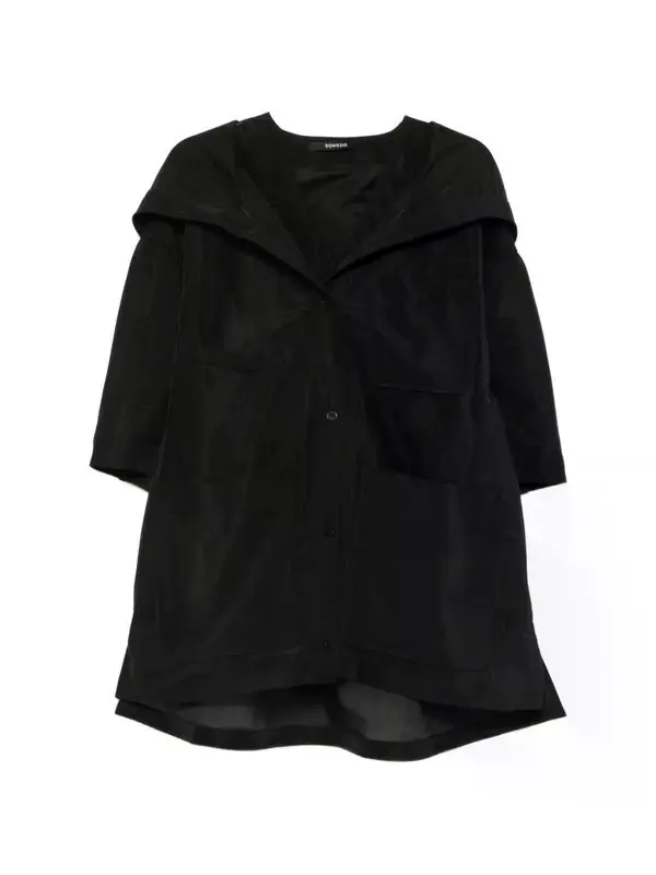 SONGZIO Button-up Hooded Jacket