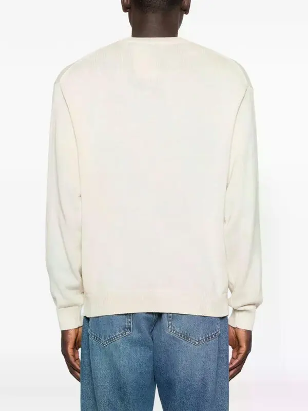 Kenzo Floral Embroidered Crew Neck Sweater