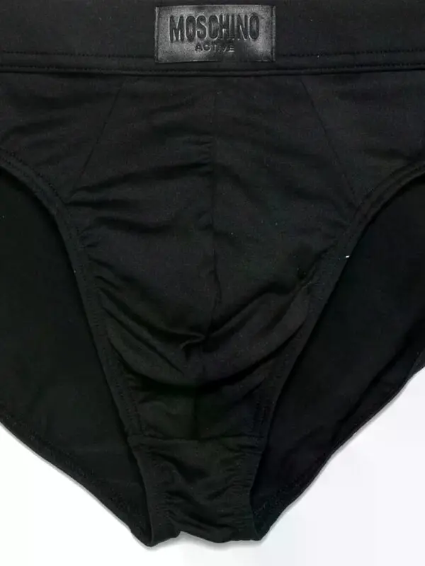 Moschino Logo-patch Briefs