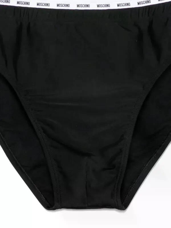 Moschino Logo-waistband Briefs