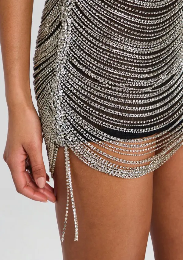 Retrofete Sylvio Chain Skirt