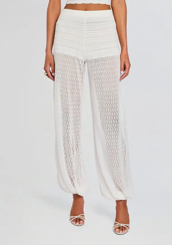 Retrofete Devyn Pant - White
