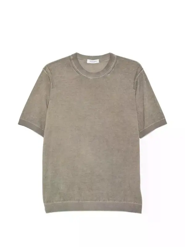 KANGRA Faded Effect Short-sleeve Sweater
