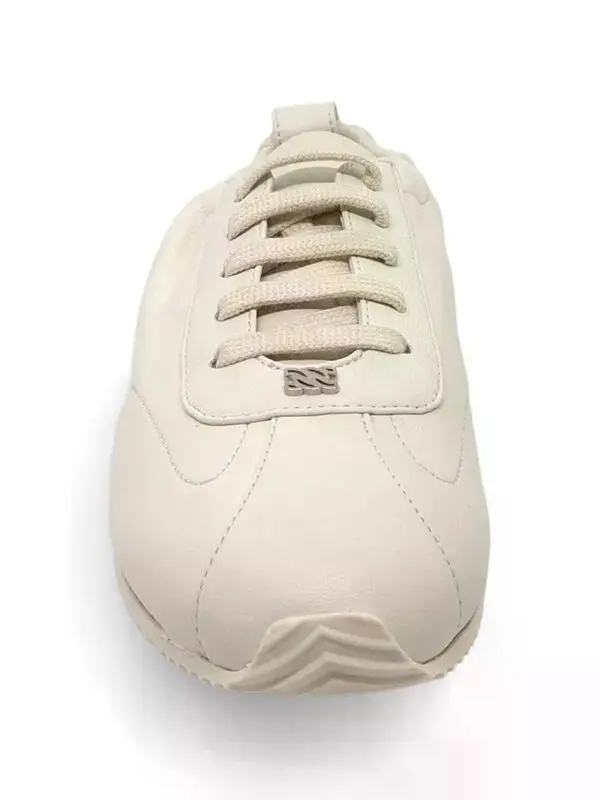 Casadei Elasticated Leather Sneakers