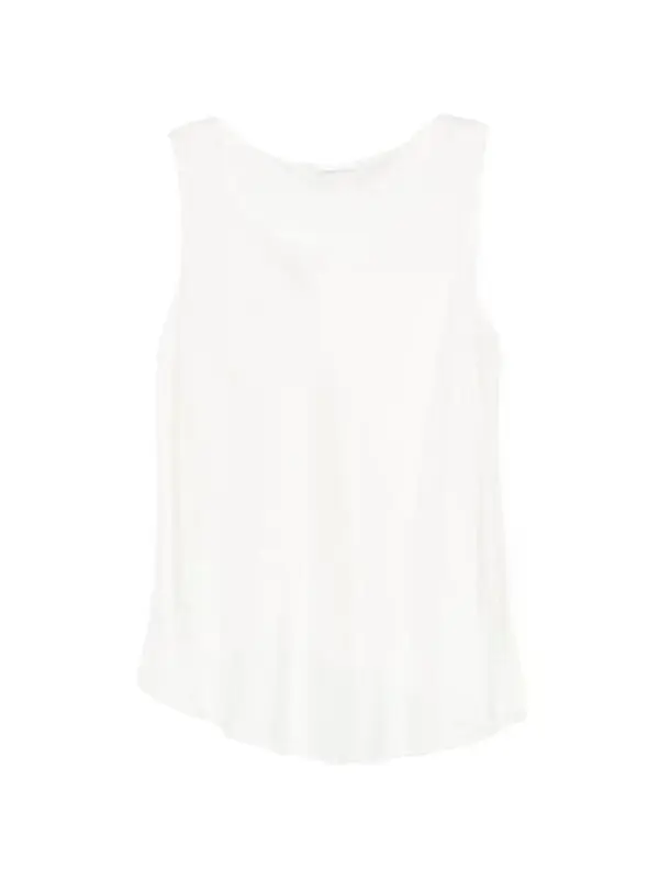 SUSANNE BOMMER Sleeveless Satin Top