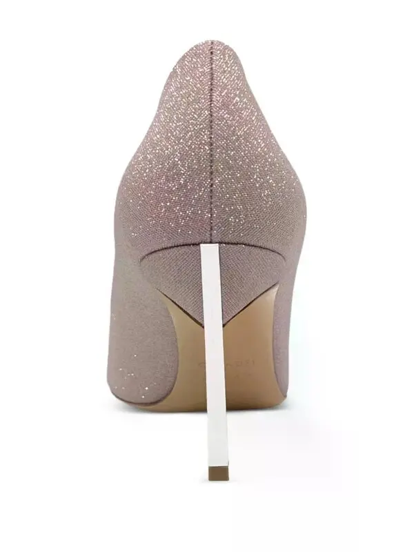 Casadei Blade Glitter-effect Pointed-toe Heeled Pumps - Pink