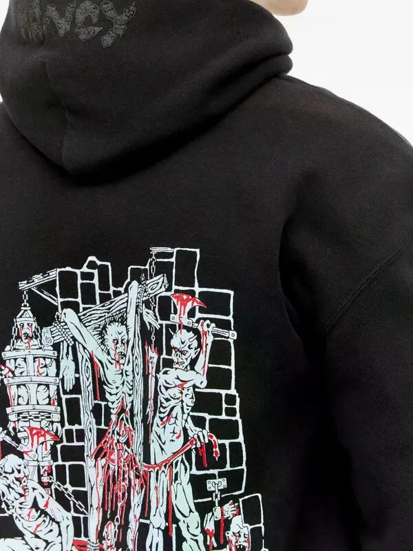 NANCY Graphic Print Hoodie