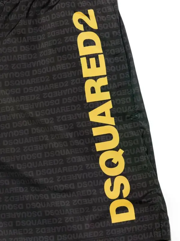 Dsquared2 Logo Drawstring Swim Shorts