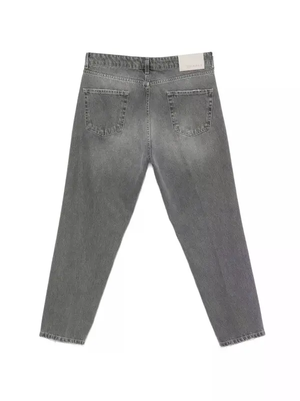 BE ABLE Leonardo Faded Effect Whiskered Jeans - Grey