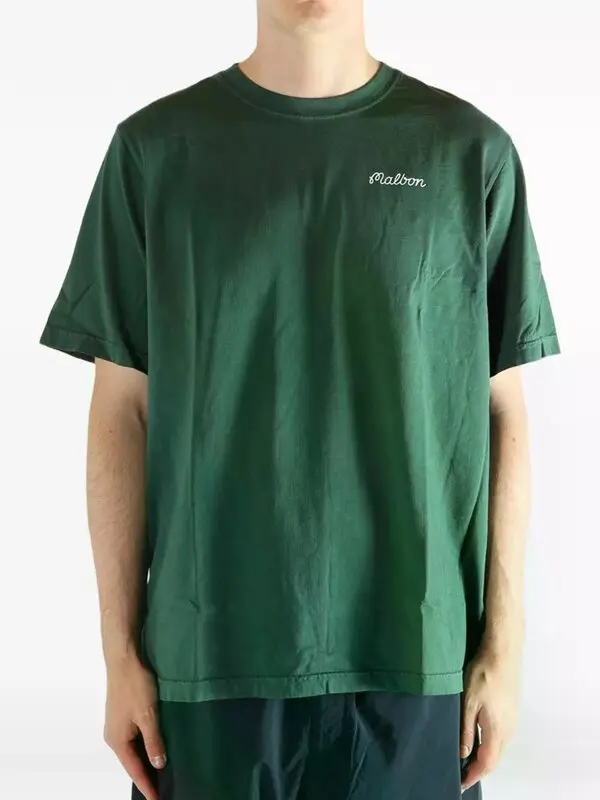 MALBON Baldwin Tee Back-graphic T-shirt - Green