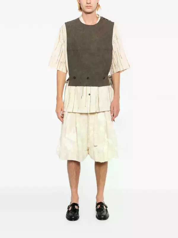 ZIGGY CHEN Side-tie Vest Top