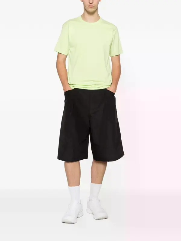 Comme Des Garçons Logo-print Crew-neck T-shirt - Green