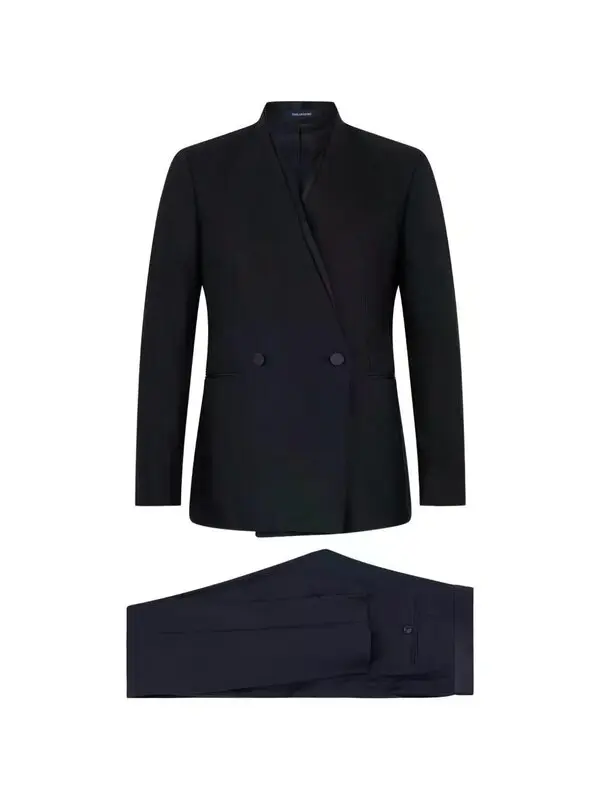 Tagliatore Double-breasted V-neck Suit