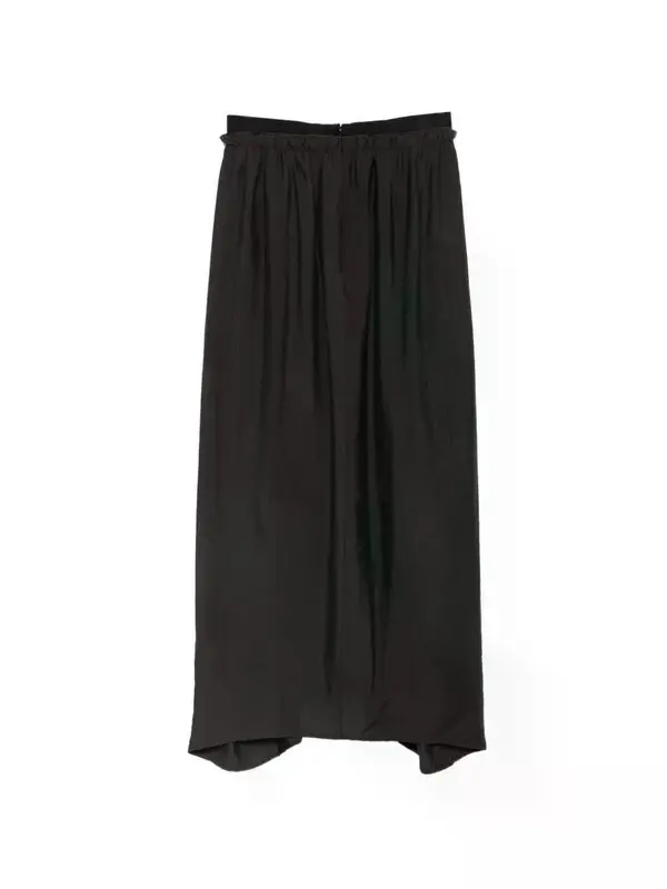TELA Ruffled Asymmetric Skirt