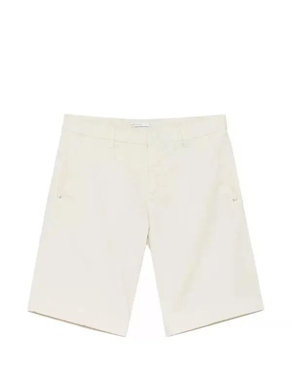 ENTRE AMIS Danubio Pressed-crease Shorts - Neutrals