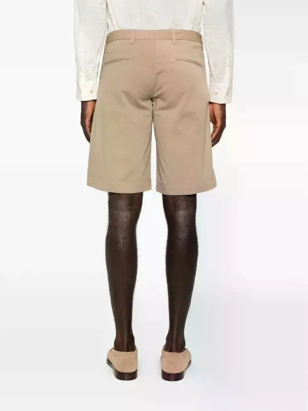 ENTRE AMIS Danubio Belt-loop Shorts - Neutrals
