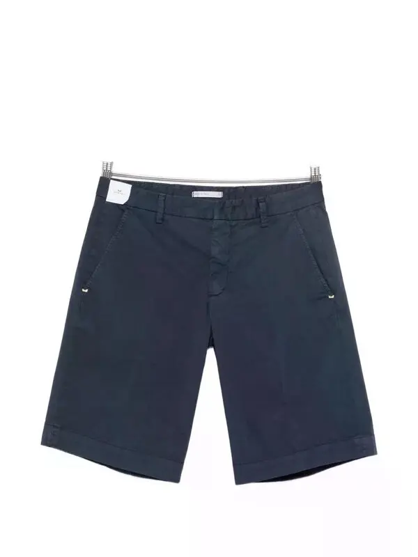 ENTRE AMIS Danubio Belt-loop Shorts - Blue
