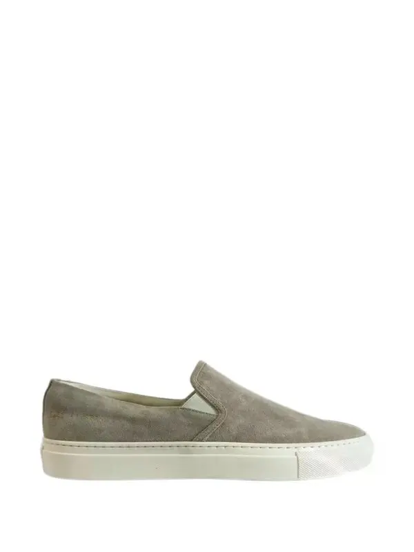 COMMON PROJECTS Suede Slip-on Sneakers - Neutrals