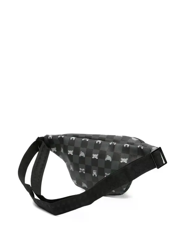 SPRAYGROUND Shark Mouth Checkered Belt Bag