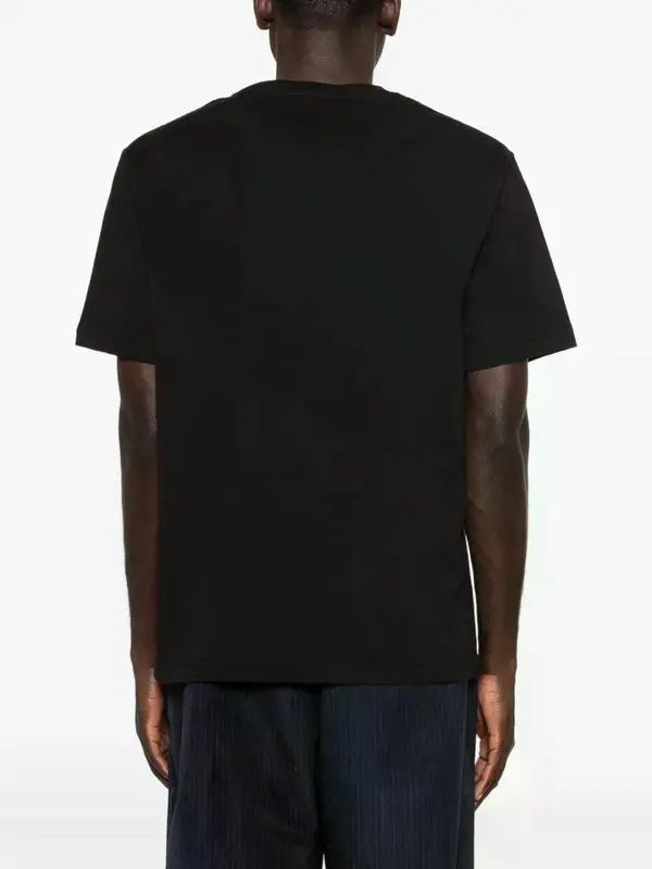 Kenzo Logo-embroidered T-shirt - Black