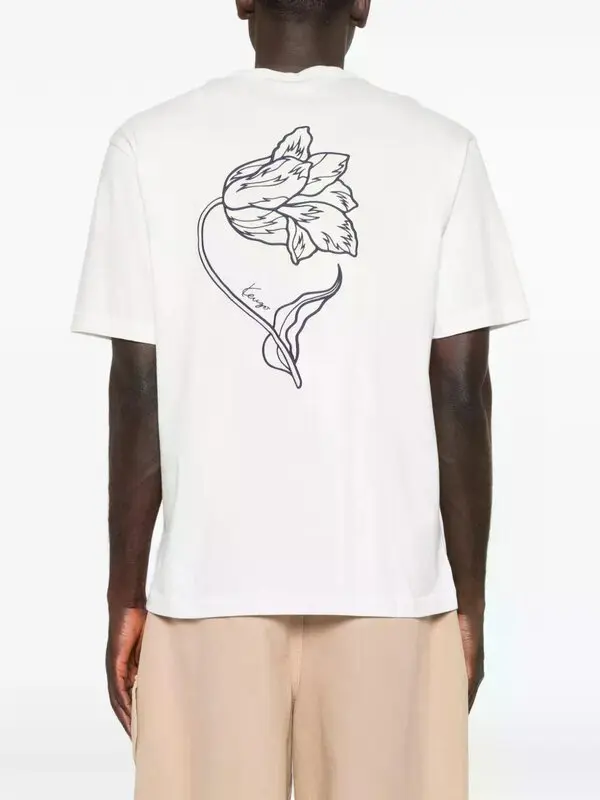 Kenzo Floral-print T-shirt