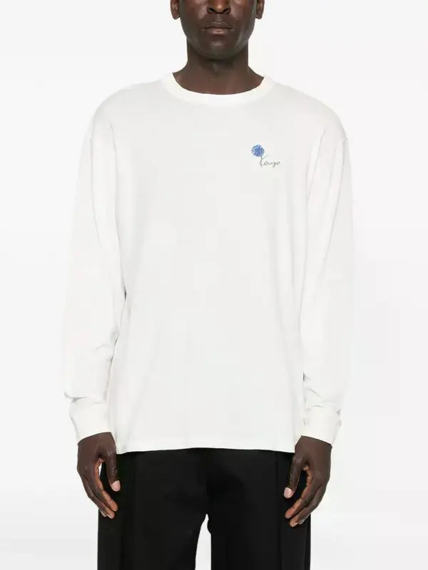 Kenzo Floral Print Long Sleeve Sweater