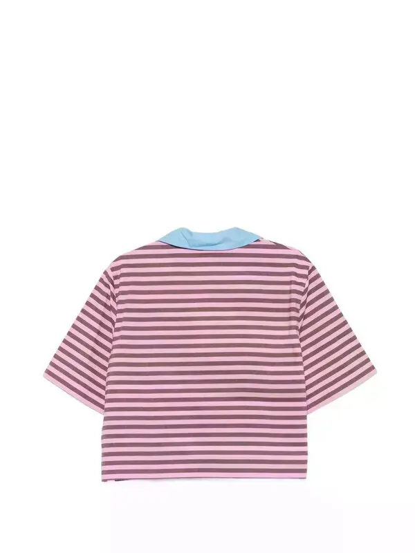 STELLA NOVA Striped Polo Shirt