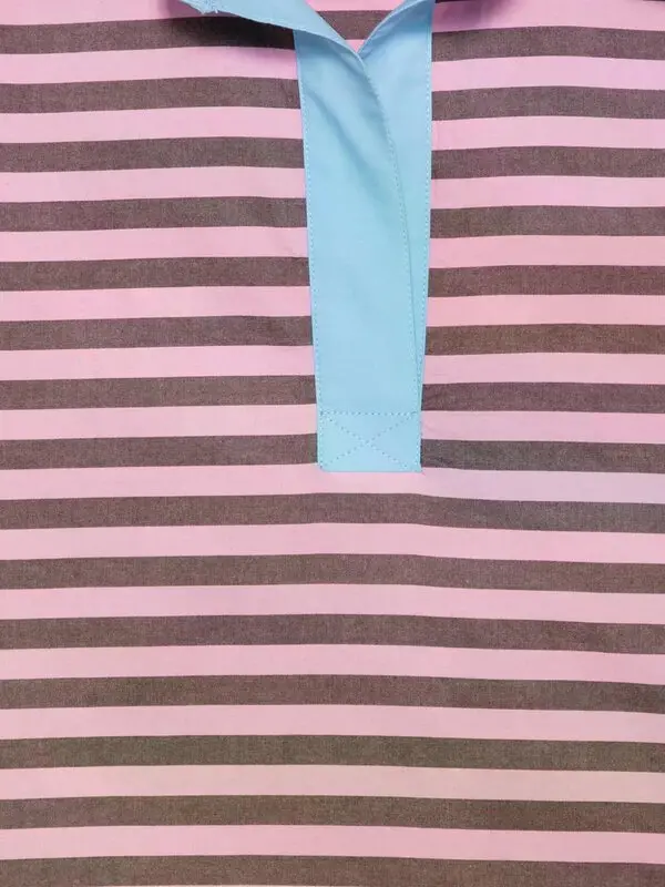 STELLA NOVA Striped Polo Shirt
