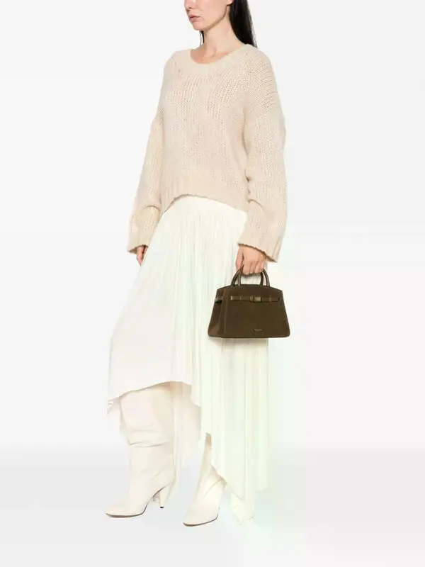 EMERSON RENALDI Chunky Knit Crew Neck Sweater
