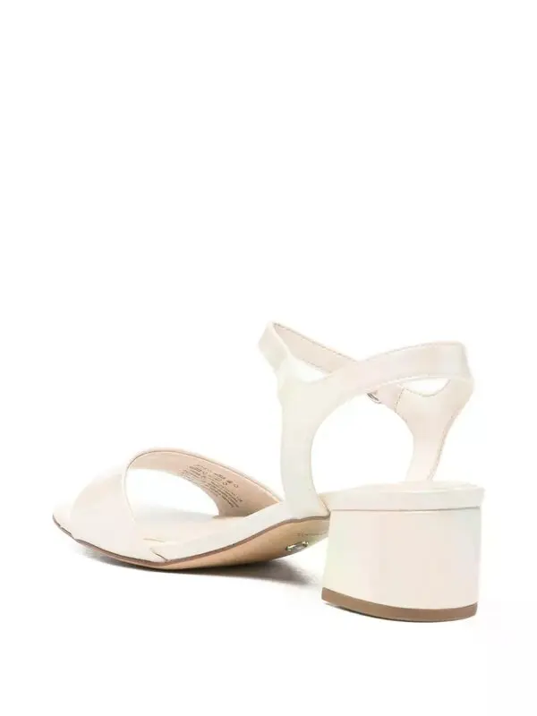 TAMARIS Buckle-fastening Leather Sandals - Neutrals