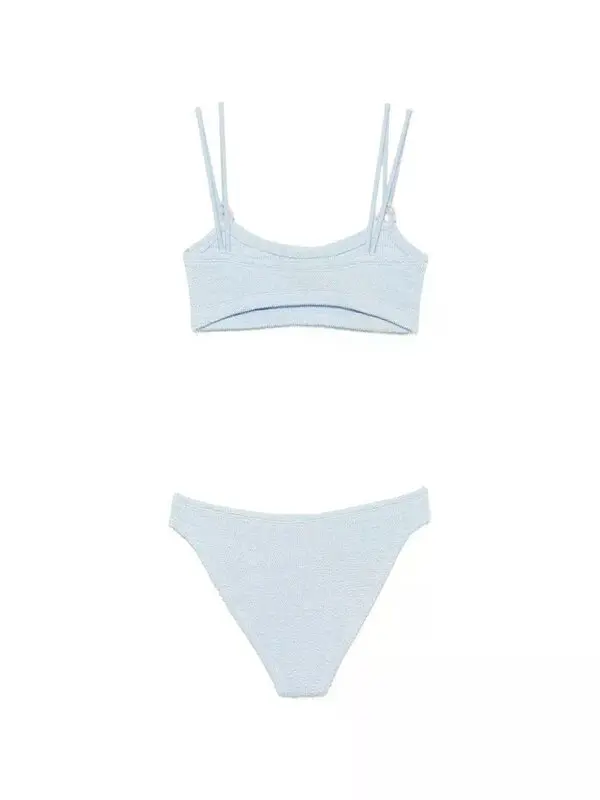 Hunza G Cassie Beaded Bikini - Blue
