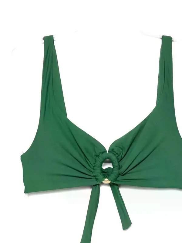 FISICO Ring Detail Knotted Bikini - Green