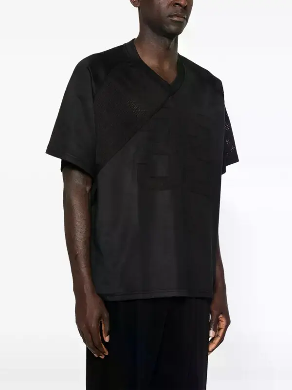 ARTE ANTWERP Logo Embroidered T-shirt - Black