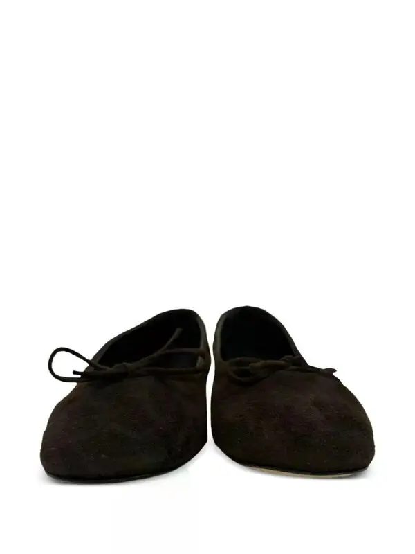 AeydĒ Delfina Ballet Flats With Bow Detailing