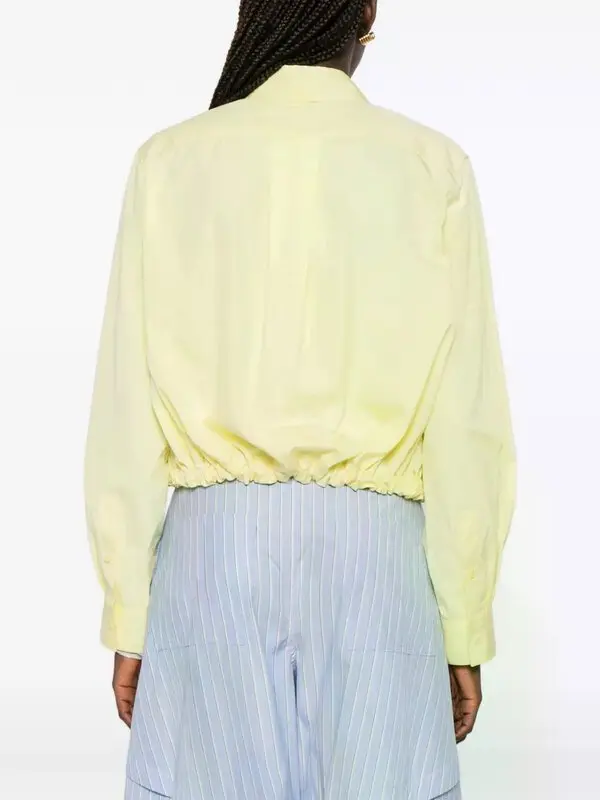 Loewe Long Sleeve Shirt With Elasticated Hem